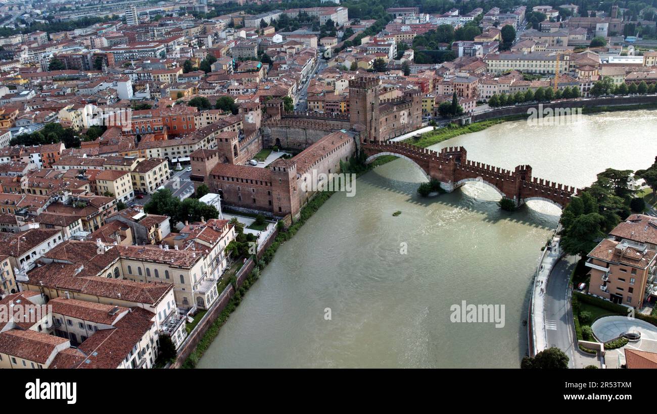 Europe top view of arena di verona hi-res stock photography and images ...