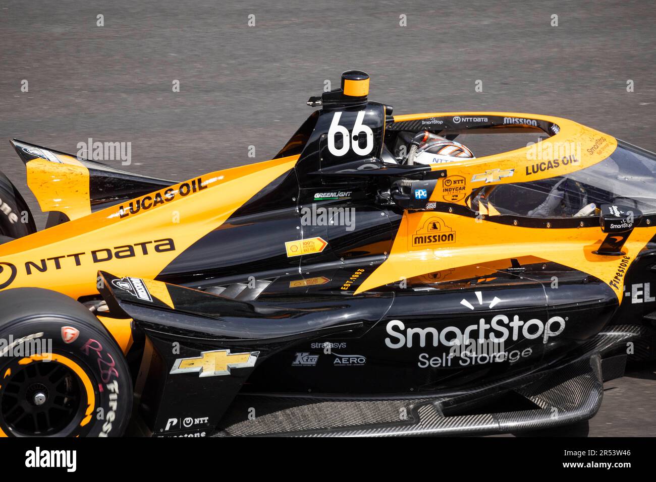 Indianapolis, United States. 28th May, 2023. Chip Ganassi Racing driver ...