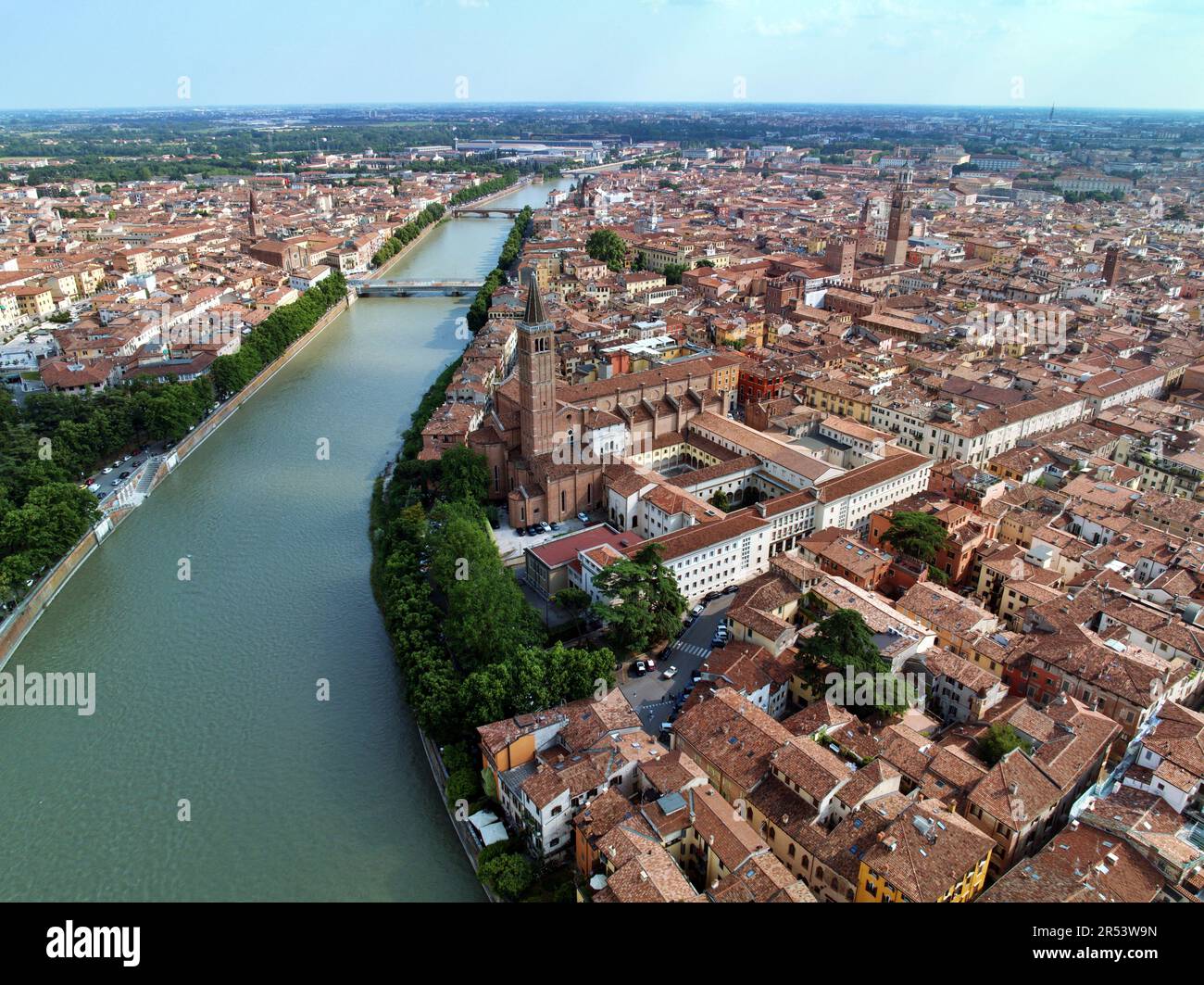 Europe top view of arena di verona hi-res stock photography and images ...