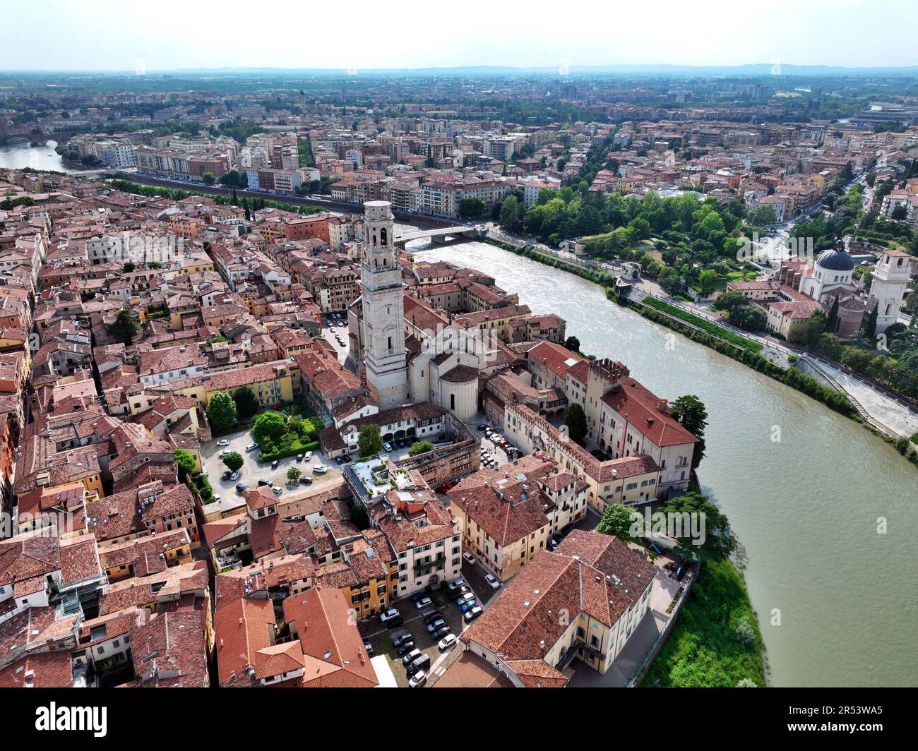 Europe top view of arena di verona hi-res stock photography and images ...
