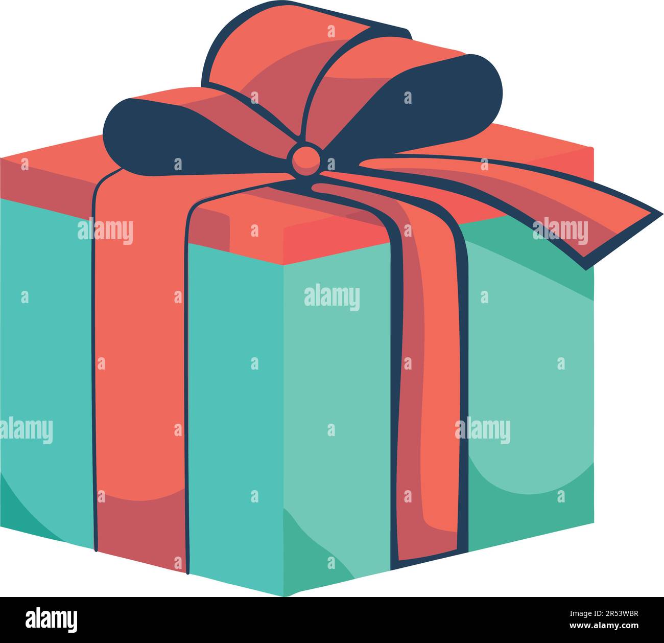 Love wrapped gift box design Stock Vector Image & Art - Alamy