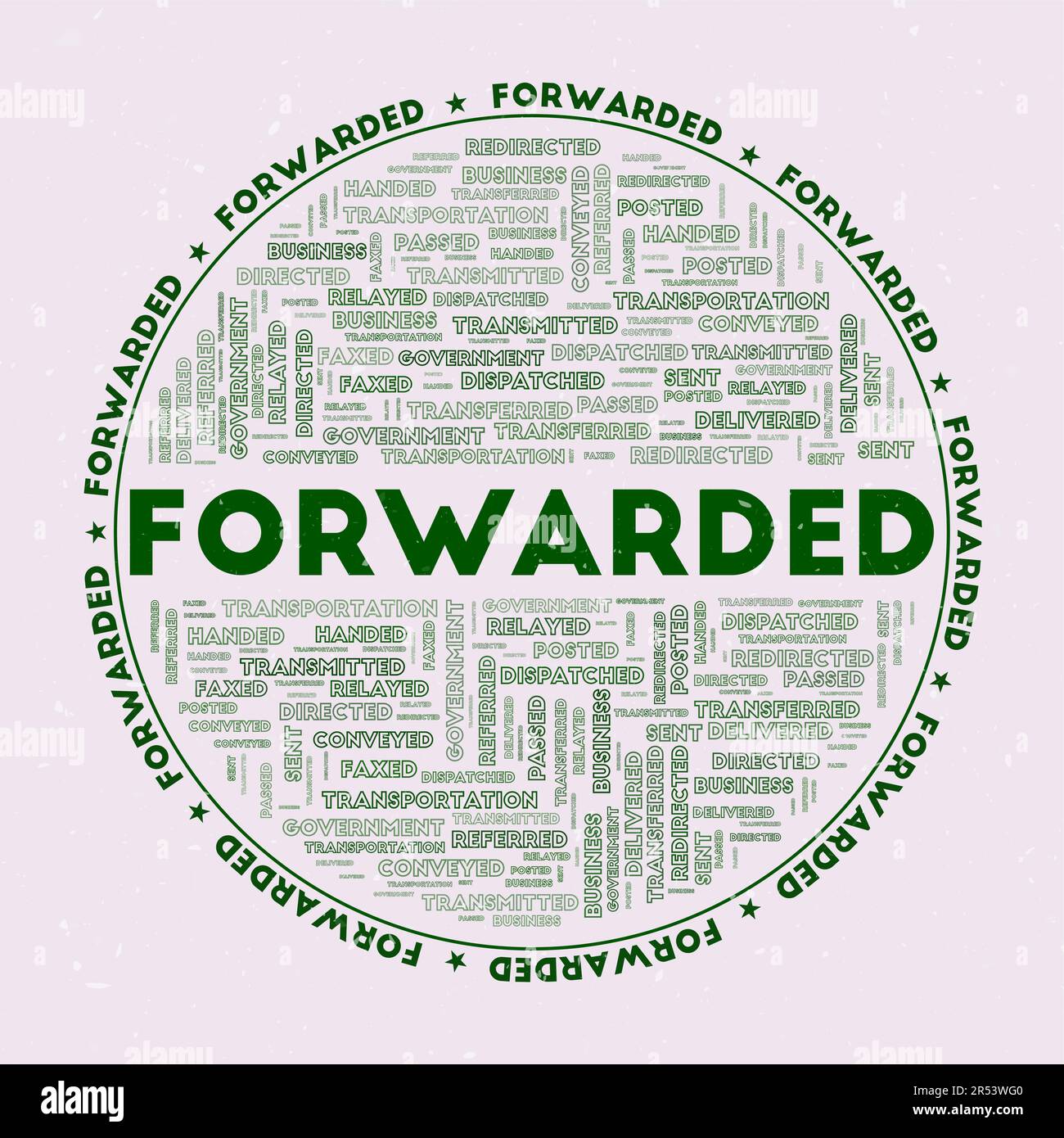 Forwarded Stock Vector Images - Alamy