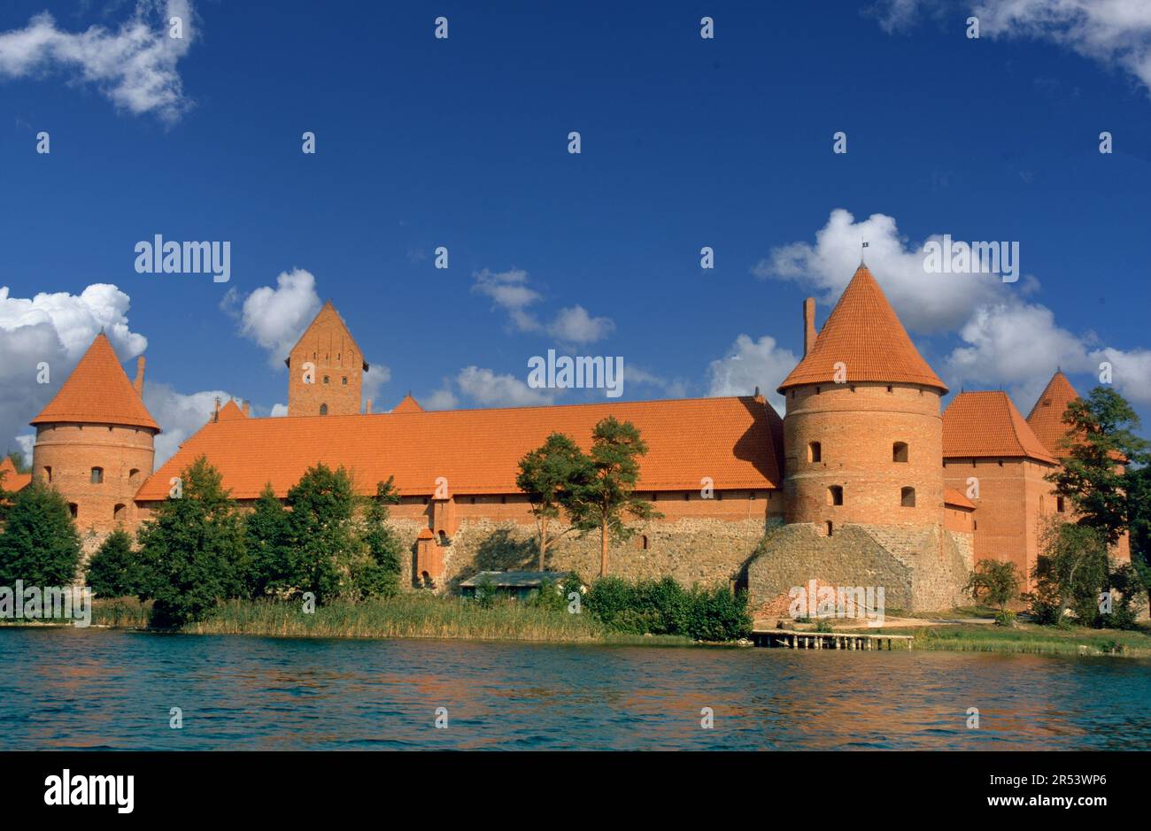 Trakai Island Castle, Trakai, Lithuania Stock Photo - Alamy