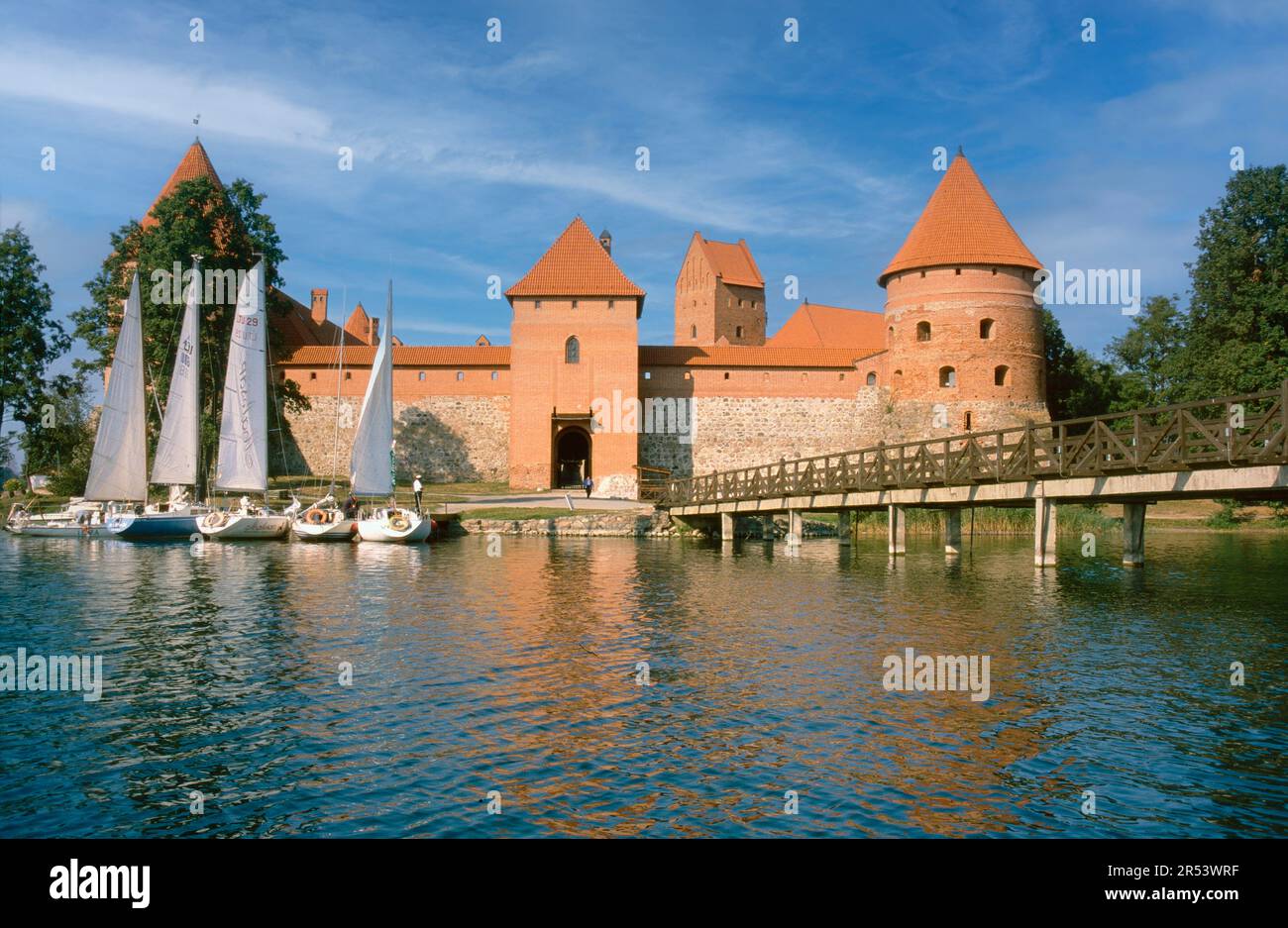 Trakai Island Castle, Trakai, Lithuania Stock Photo - Alamy
