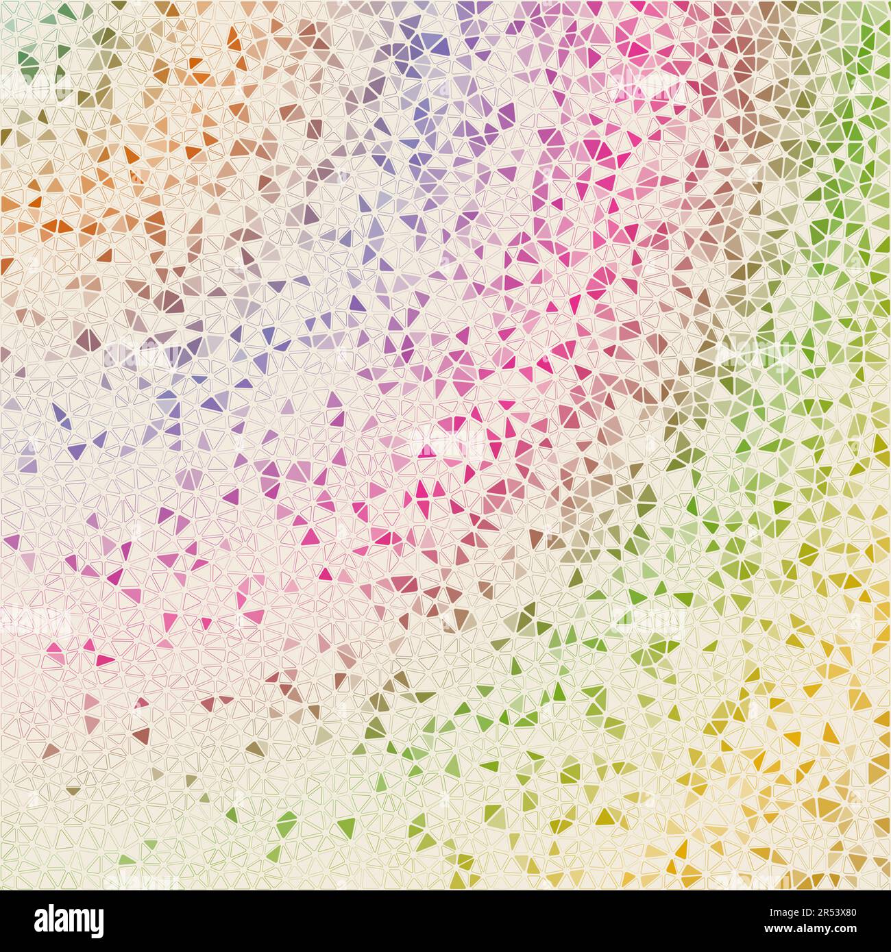 Abstract geometric background. Astonishing scattered low poly triangles ...