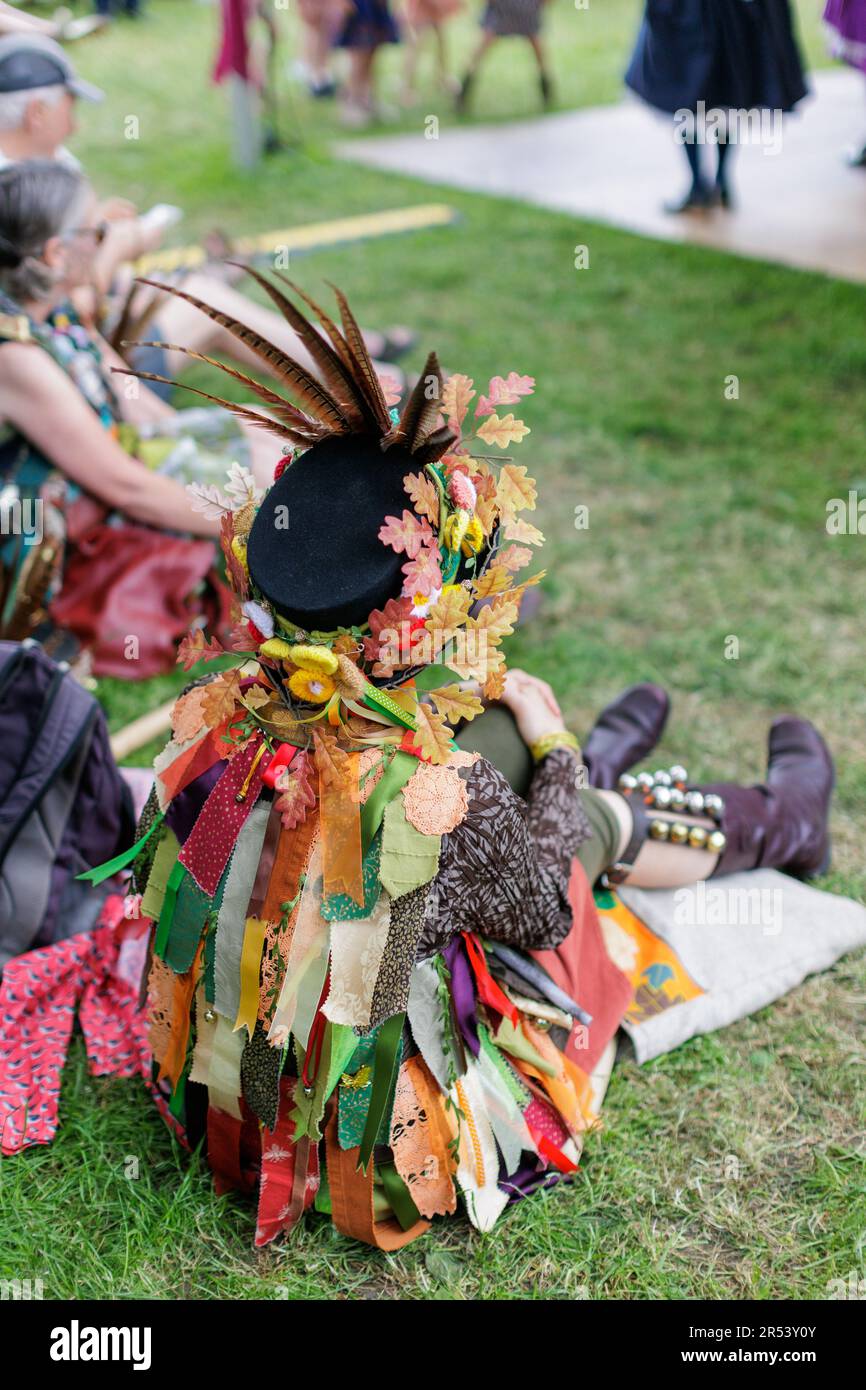 Folk music, clog dancing, Morris Dancers - colourful scenes from ...