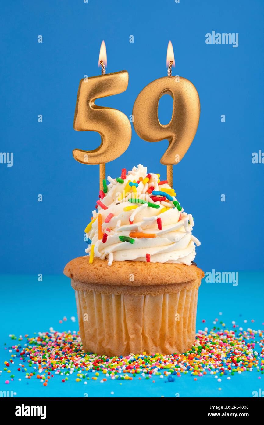 59 birthday cake hi-res stock photography and images - Alamy