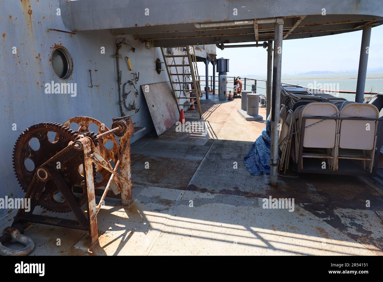 USS red oak victory, Richmond , California Stock Photo - Alamy