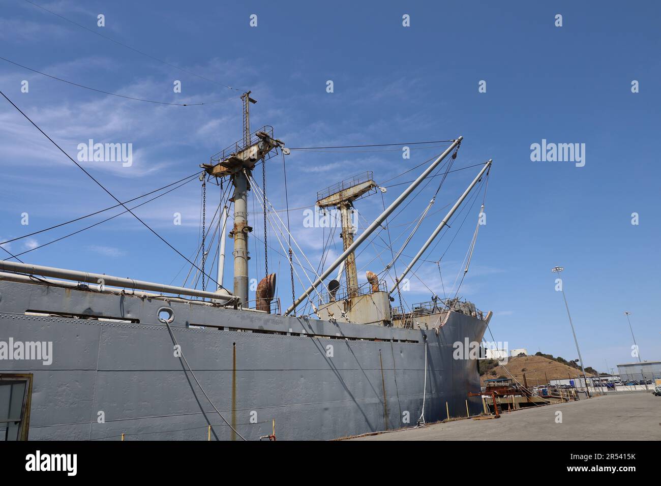 7-21-2021: Richmond California: USS Red Oak Victory in California, A ...