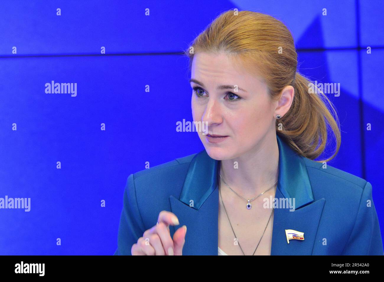 Maria Butina presented a reprint of her book Prison Diary in English ...