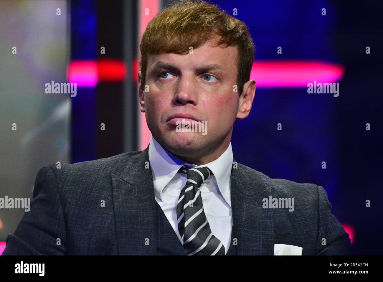 Press conference of the fight club REN-TV.Super Series Alexey Oleinik ...