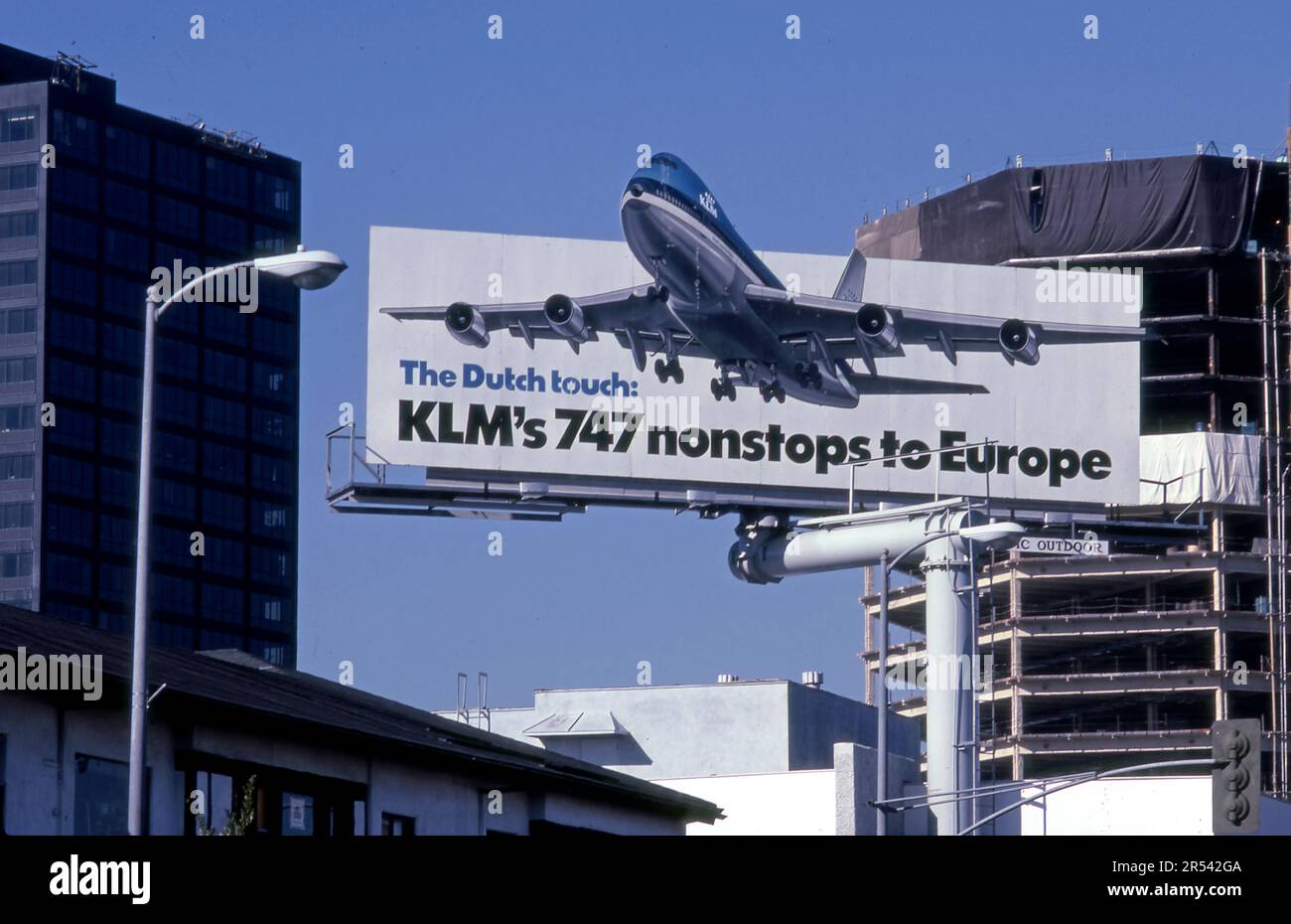 KLM Airlines billboard in Los Angeles, CA Stock Photo - Alamy
