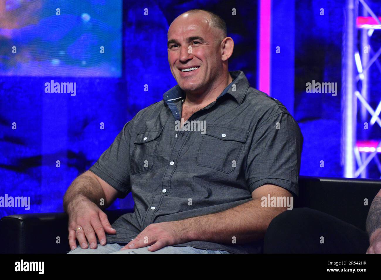 Press conference of the fight club REN-TV.Super Series Alexey Oleinik ...