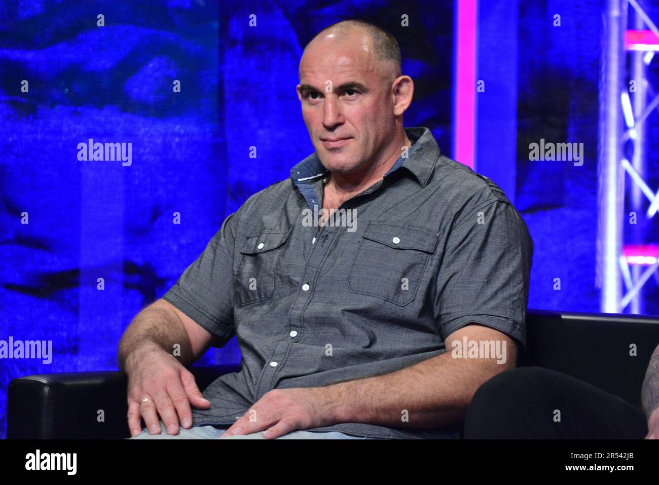 Press conference of the fight club REN-TV.Super Series Alexey Oleinik ...