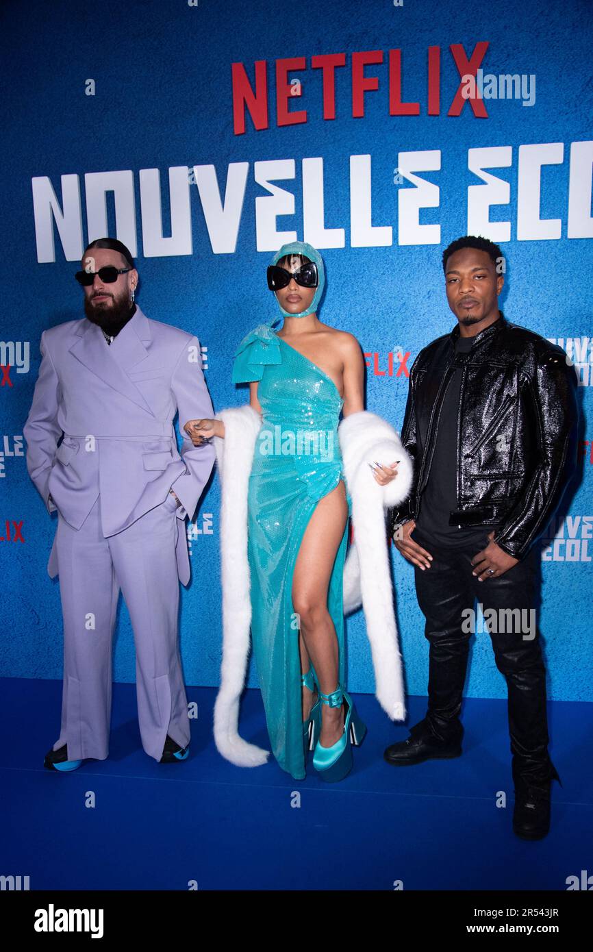 Paris, France. 31st May, 2023. Julien Schwarzer a.k.a. SCH, Vanessa ...