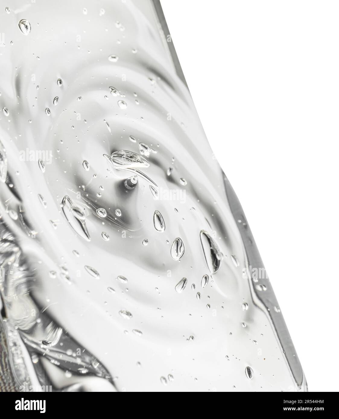 Sample of clear face gel on white background, closeup Stock Photo - Alamy