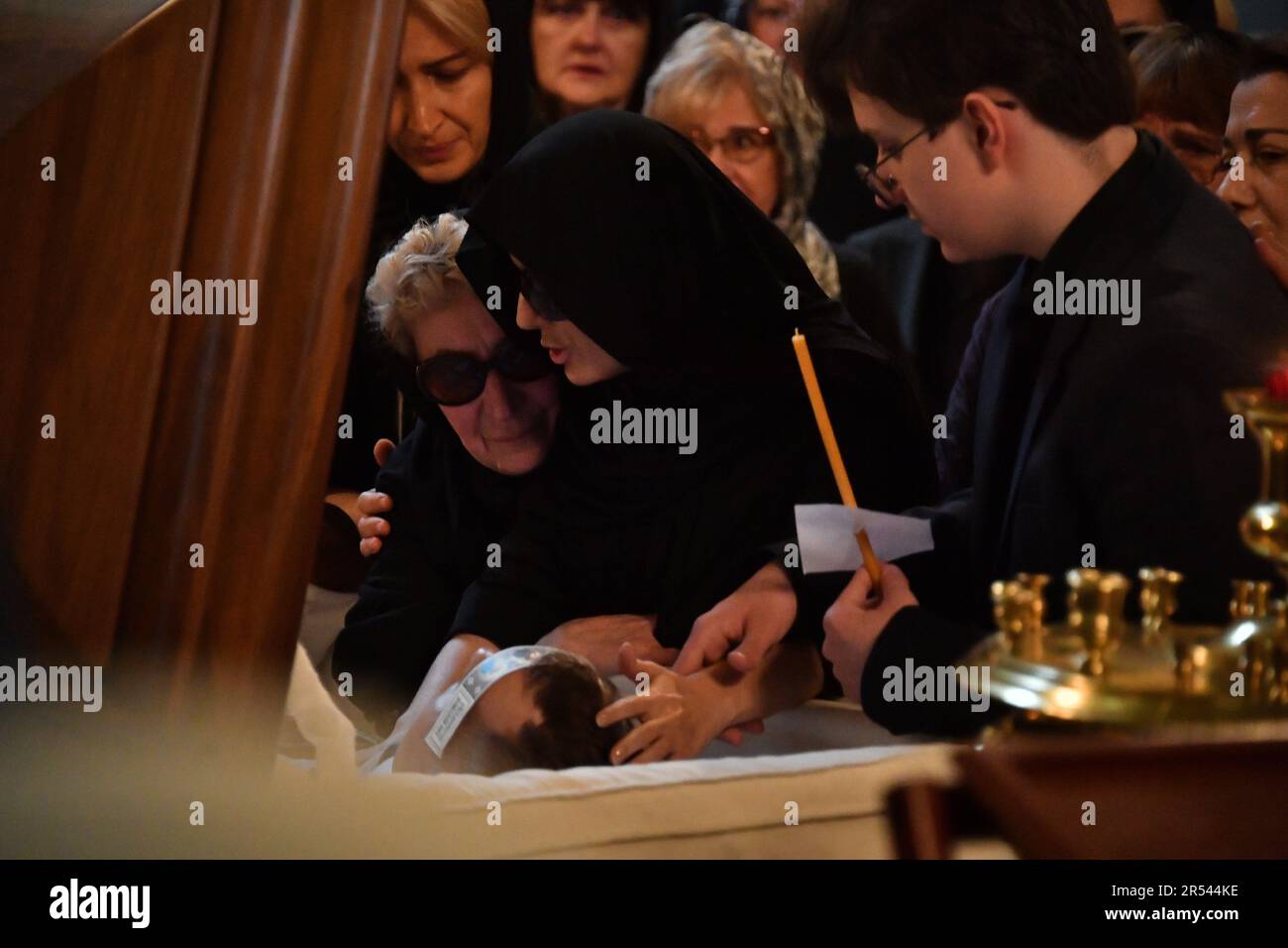 'Moscow. The widow of Deputy Minister of Science and Higher Education ...