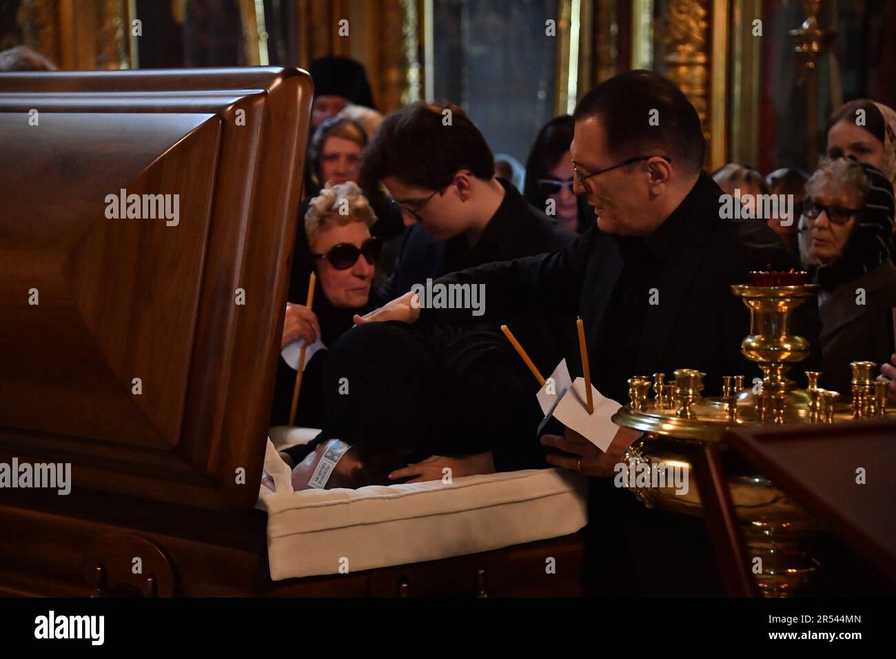 'Moscow. The widow of Deputy Minister of Science and Higher Education ...