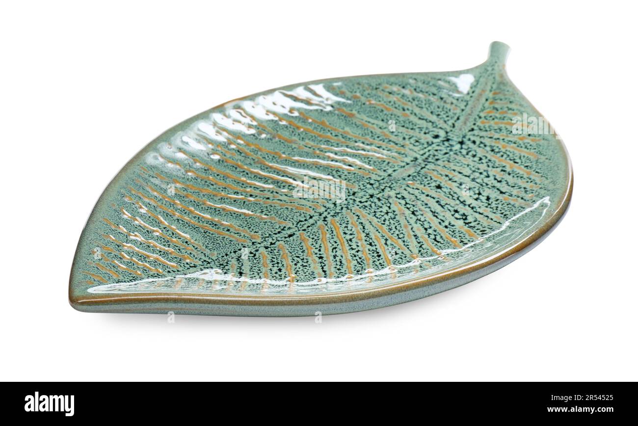 Leaf shaped plate hi-res stock photography and images - Alamy