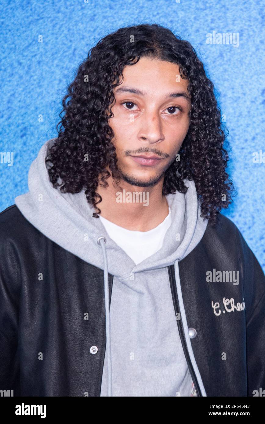 Warend attending the Nouvelle Ecole 2 - Netflix Party Celebration ...