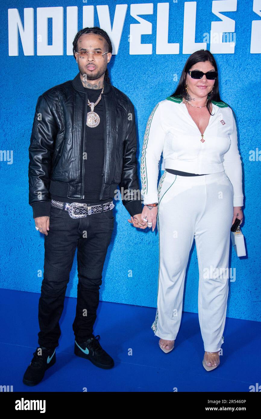 Paris, France. 31st May, 2023. Kalash and Clara Kata attending the ...