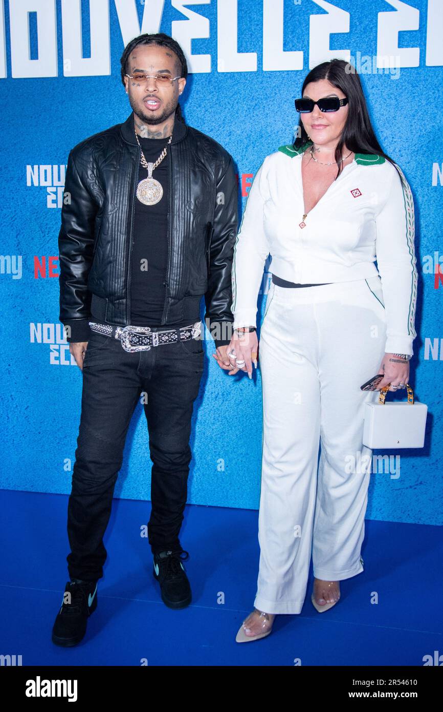 Paris, France. 31st May, 2023. Kalash and Clara Kata attending the ...