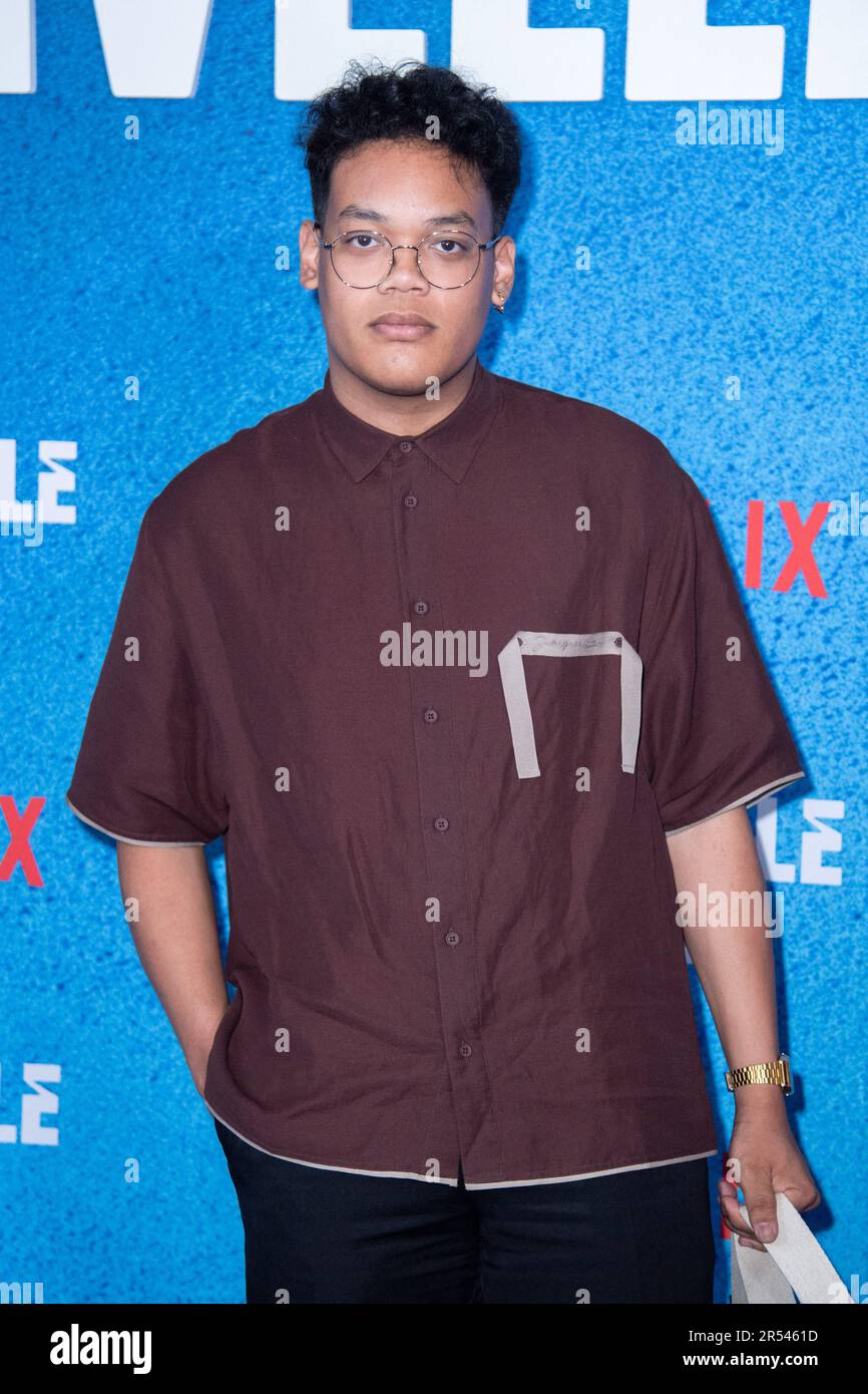 Paris, France. 31st May, 2023. Theobabac attending the Nouvelle Ecole 2 ...