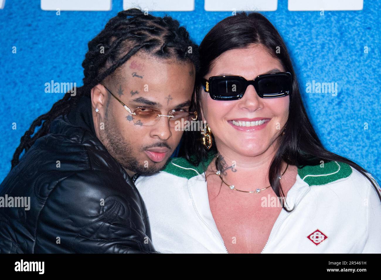 Paris, France. 31st May, 2023. Kalash and Clara Kata attending the ...