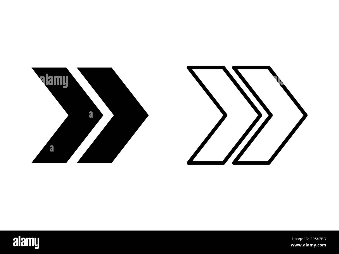 Arrow icon set. Arrow symbol. Arrow sign for your web design Stock ...