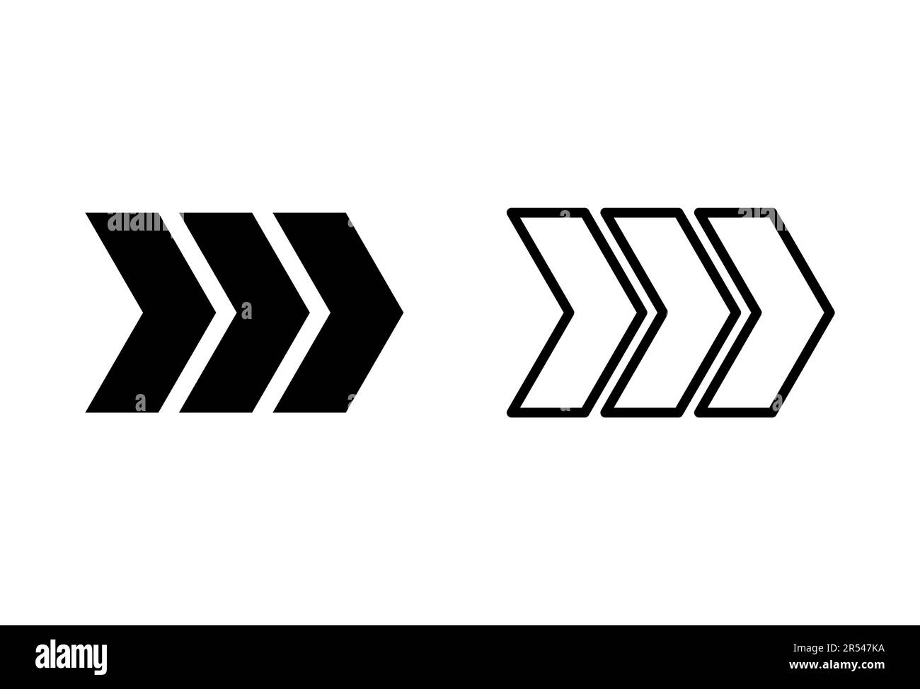 Arrow icon set. Arrow symbol. Arrow sign for your web design Stock ...