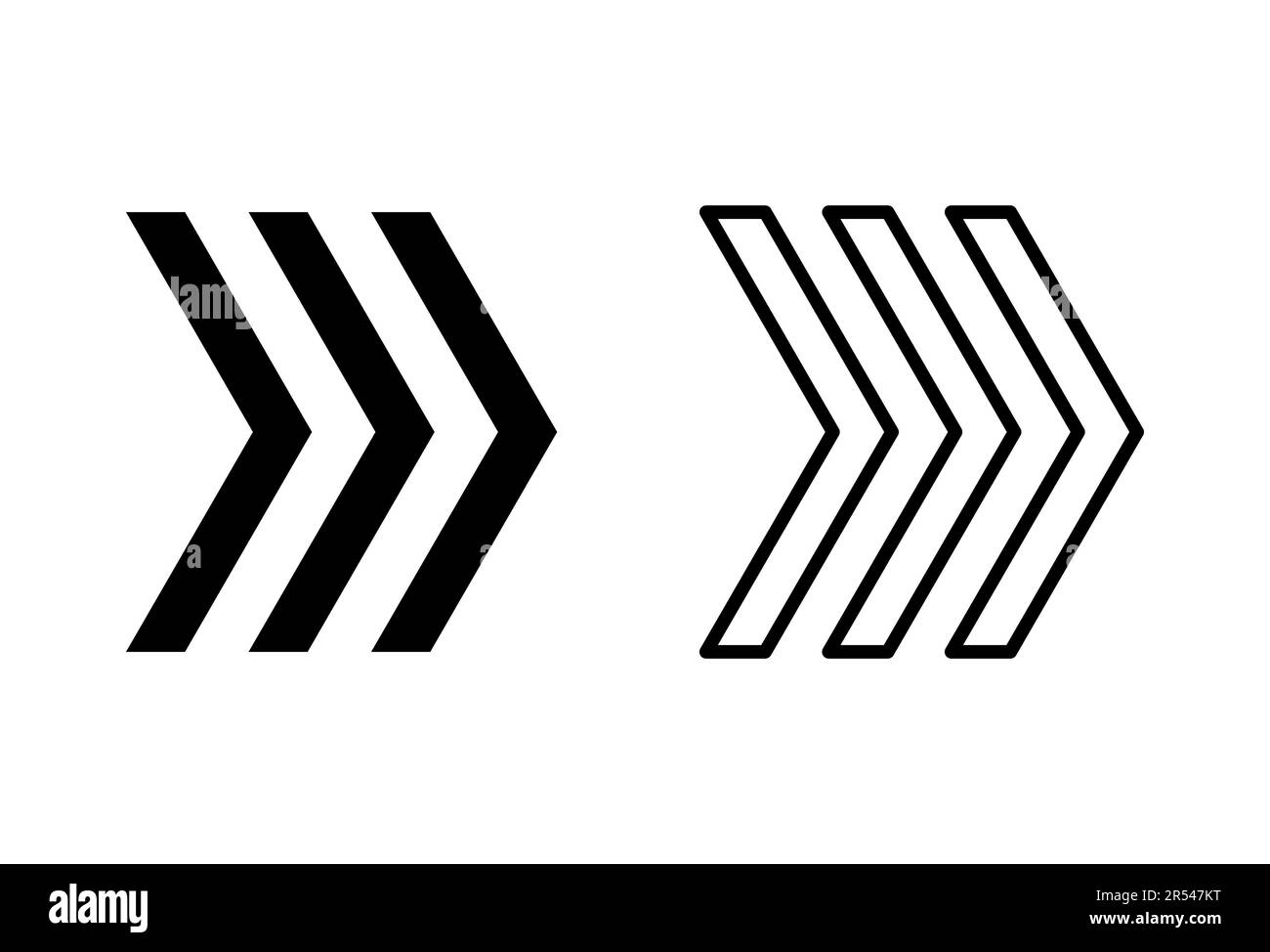 Arrow icon set. Arrow symbol. Arrow sign for your web design Stock ...