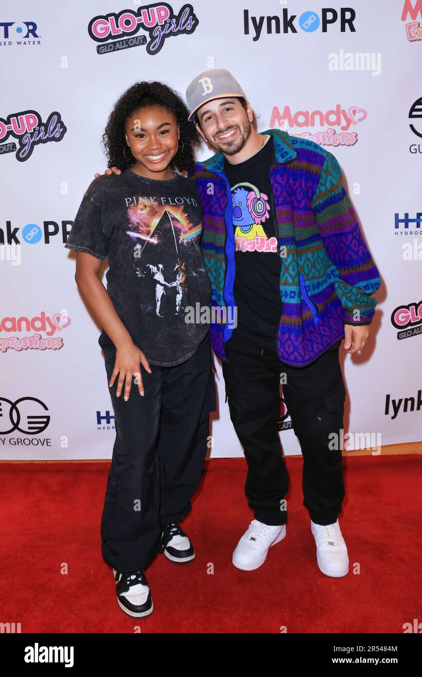 North Hollywood, California, USA. 30th May. 2023. Sydney Taleah and Guy ...