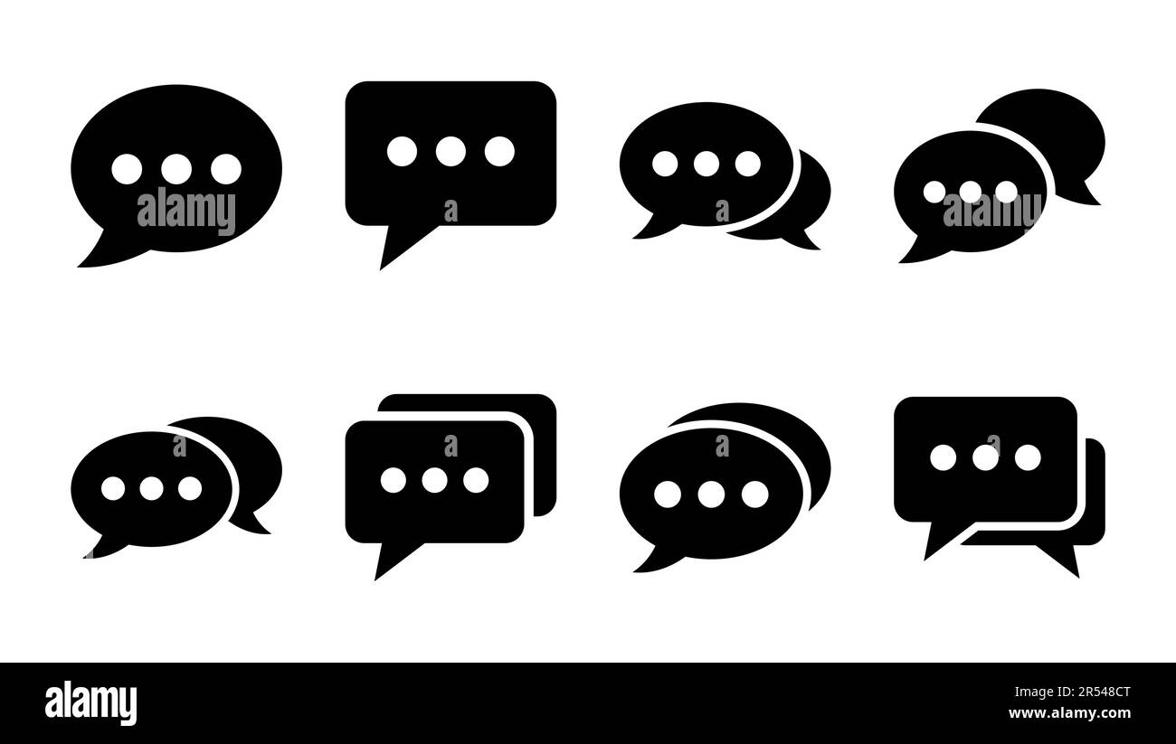 Comment icon hi-res stock photography and images - Alamy