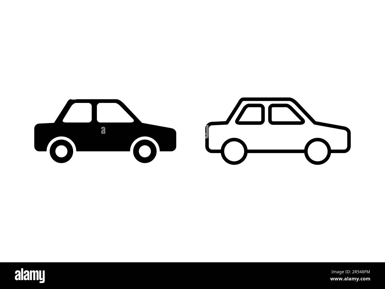 Car icon set. car vector icon. small sedan Stock Vector Image & Art - Alamy