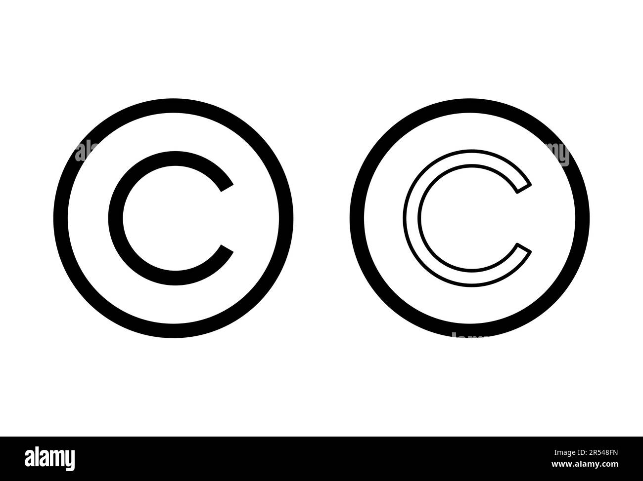 Copyright icon set. copyright symbols Stock Vector Image & Art - Alamy