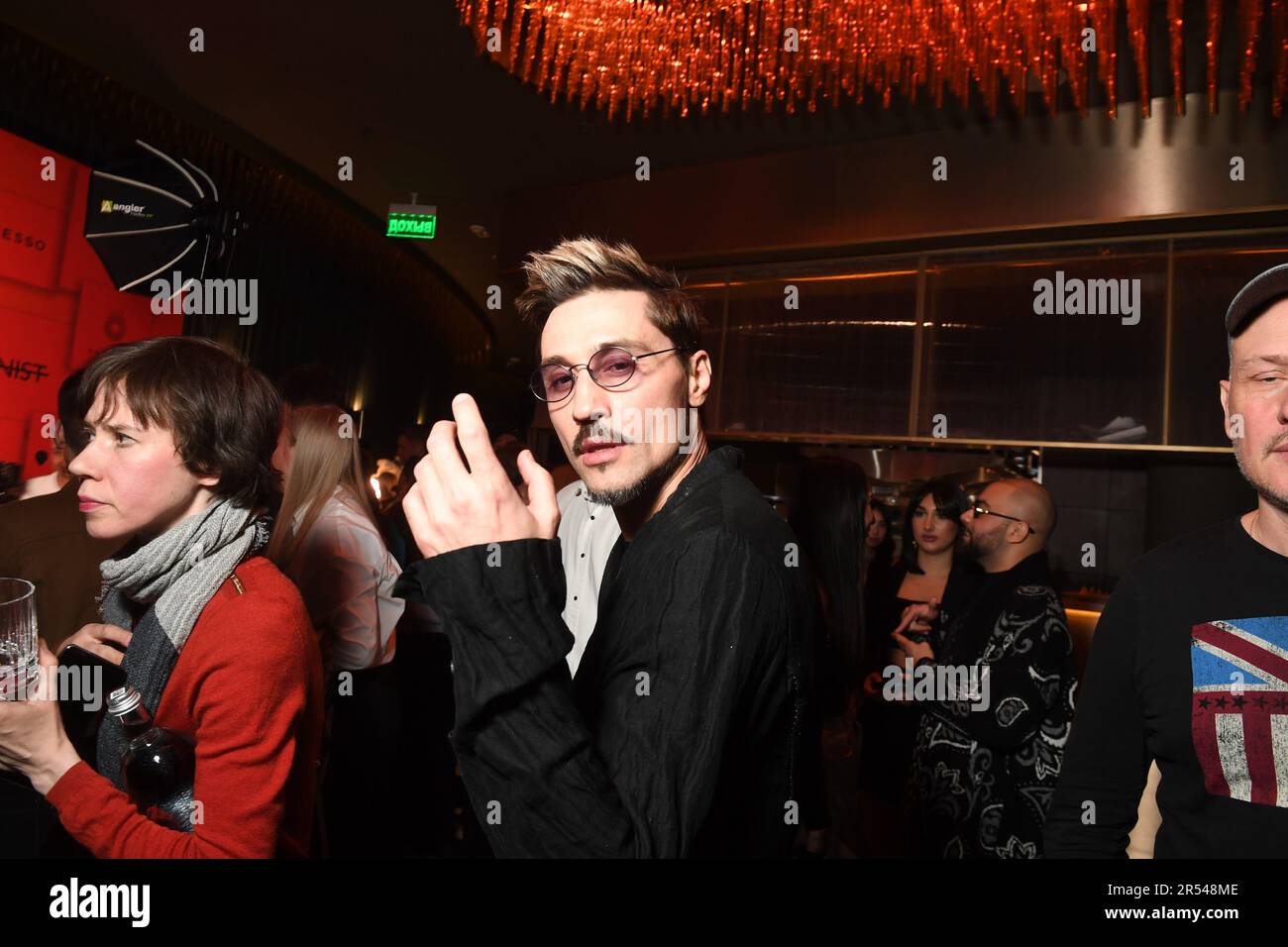 Moscow. Singer Dima Bilan at the Breakthrough of the Year 2023 award ...