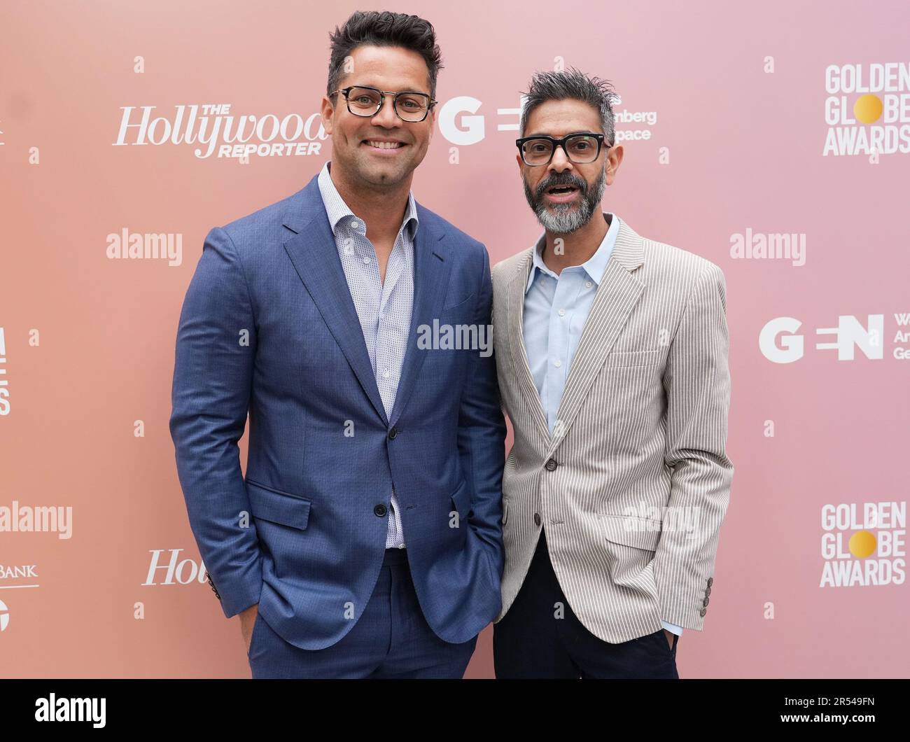Los Angeles, USA. 31st May, 2023. (L-R) Brendan Countee and Sanjay ...