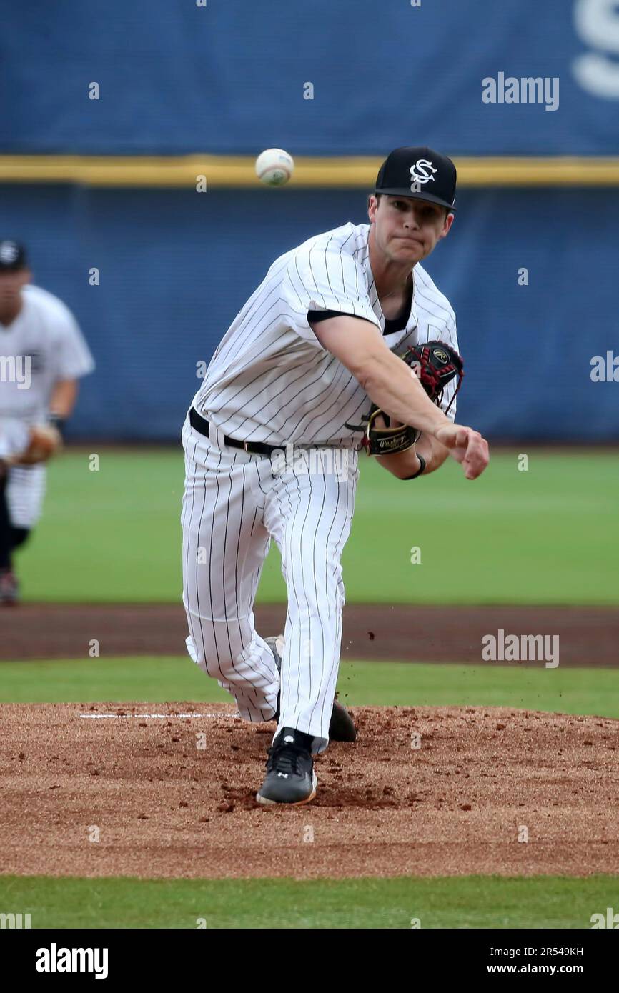 HOOVER, AL - MAY 23: South Carolina Gamecocks pitcher James Hicks (34 ...