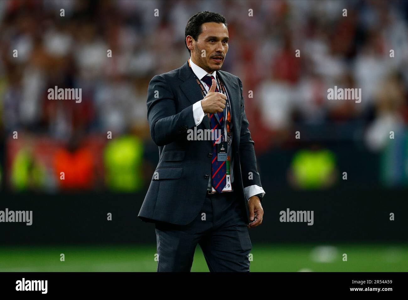 Sevilla, Spain. 31st May, 2023. Sevilla FC vicepresident José María del ...