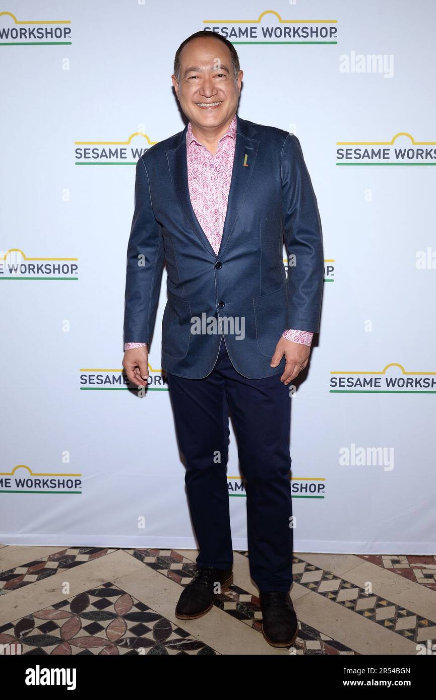 New York, USA. 31st May, 2023. Alan Muraoka attends the Sesame Workshop ...