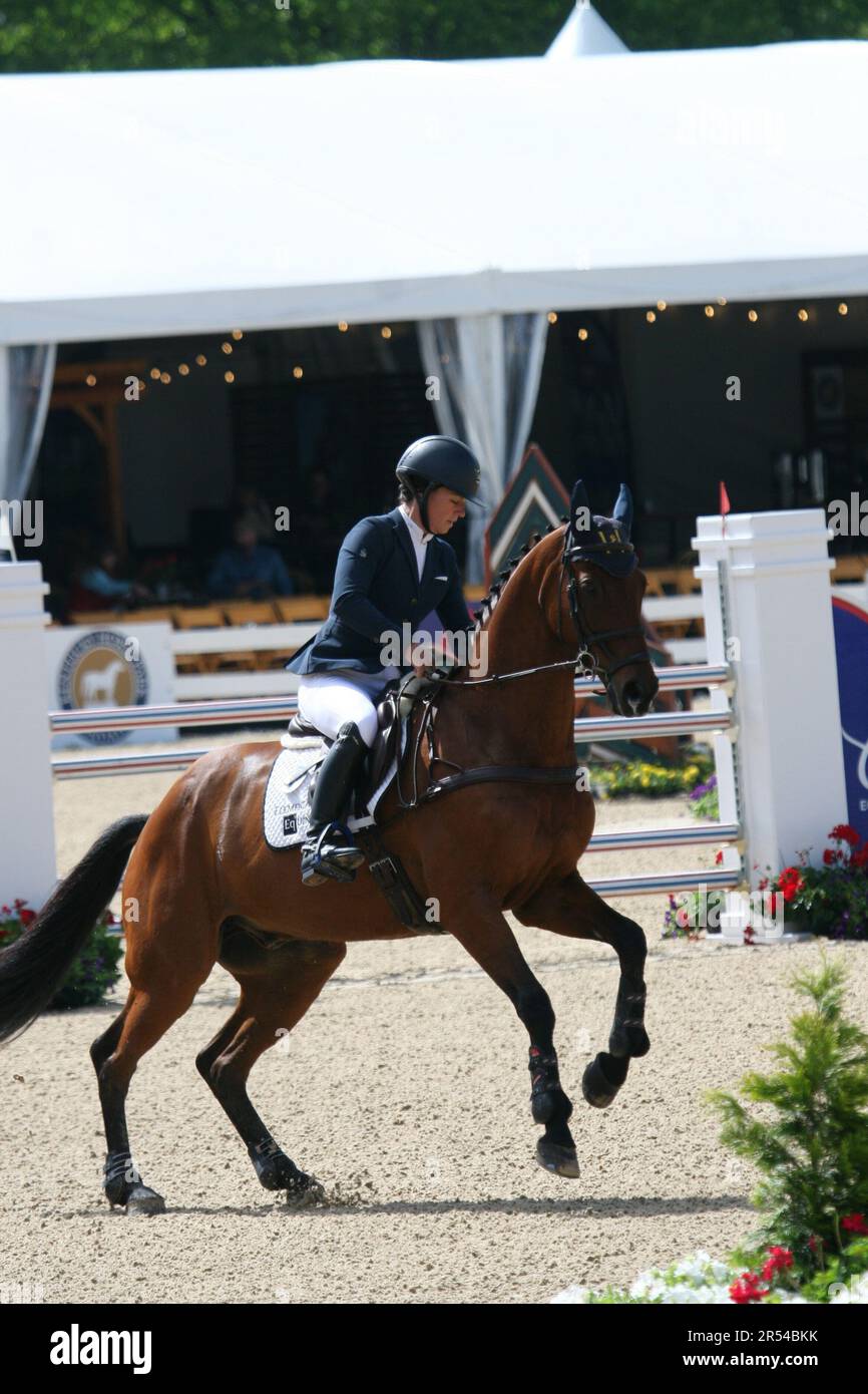 Show Jumping at Rolex Stadium during the Land Rover Kentucky Three Day ...