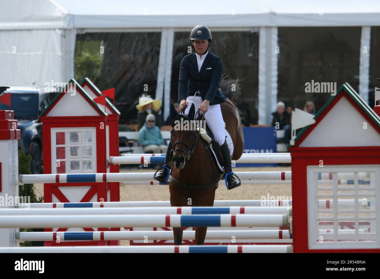 Show Jumping at Rolex Stadium during the Land Rover Kentucky Three Day ...