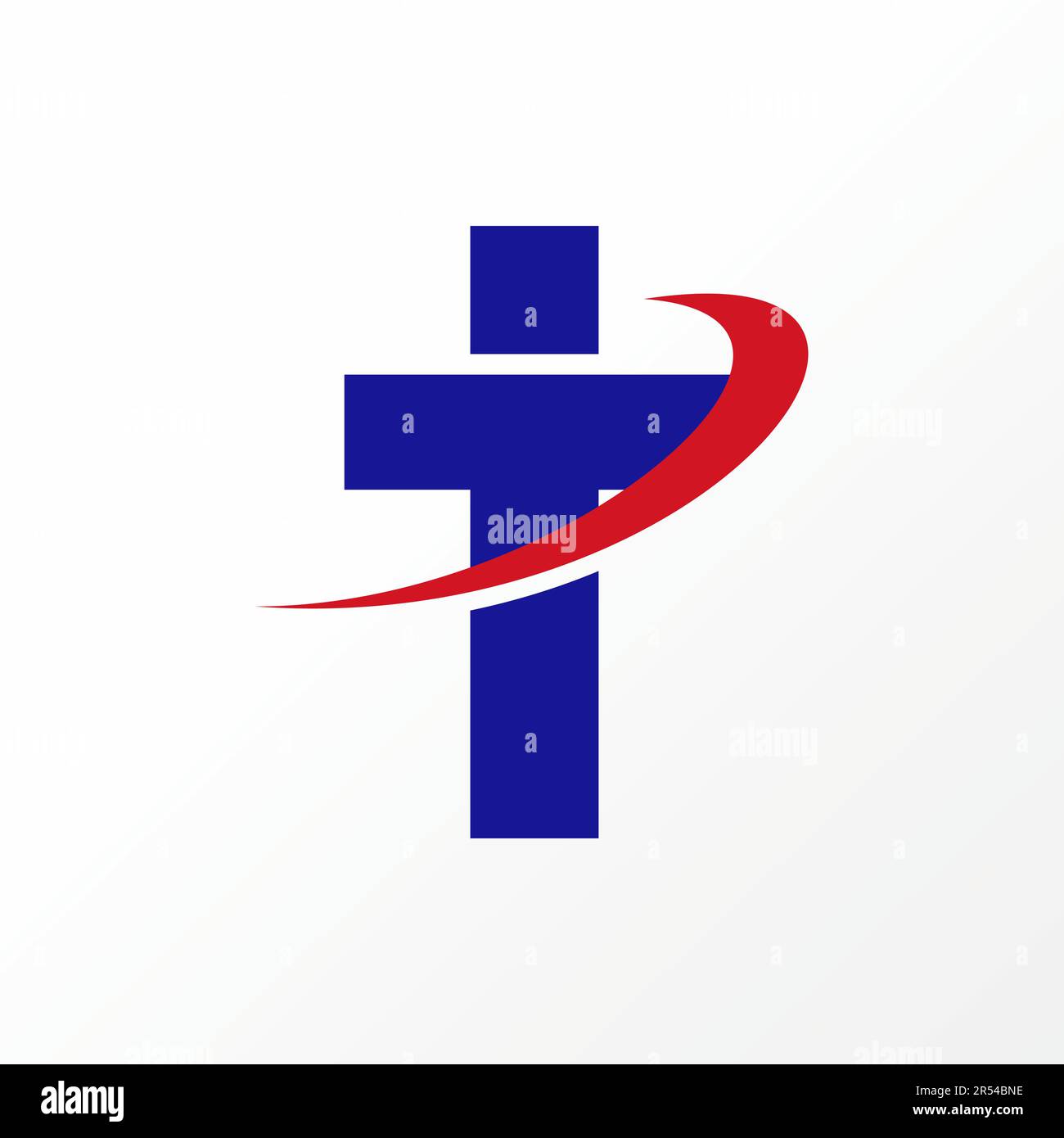 Logo design graphic concept creative abstract premium free vector stock letter T like plus ...