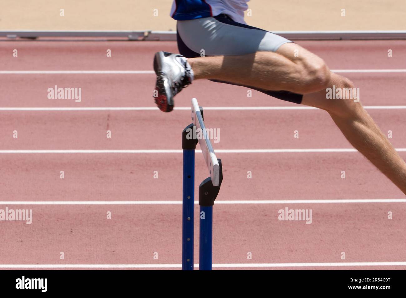 Hurdles spikes shoes hi-res stock photography and images - Alamy
