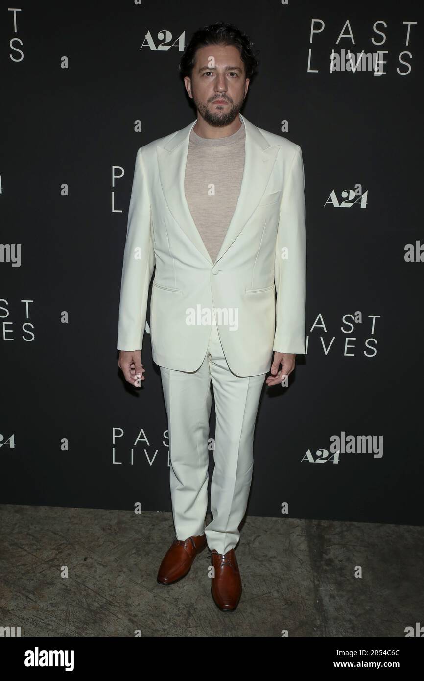 Actor John Magaro attends a special screening of "Past Lives" at ...