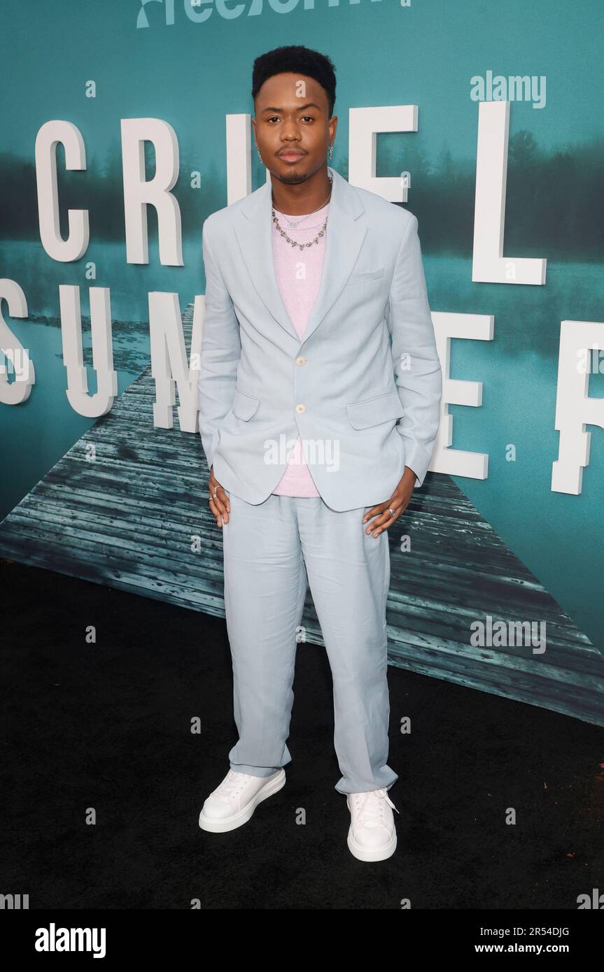 Los Angeles, Ca. 31st May, 2023. Nile Bullock at FreeformÕs Cruel Summer Season 2 Premiere at ...
