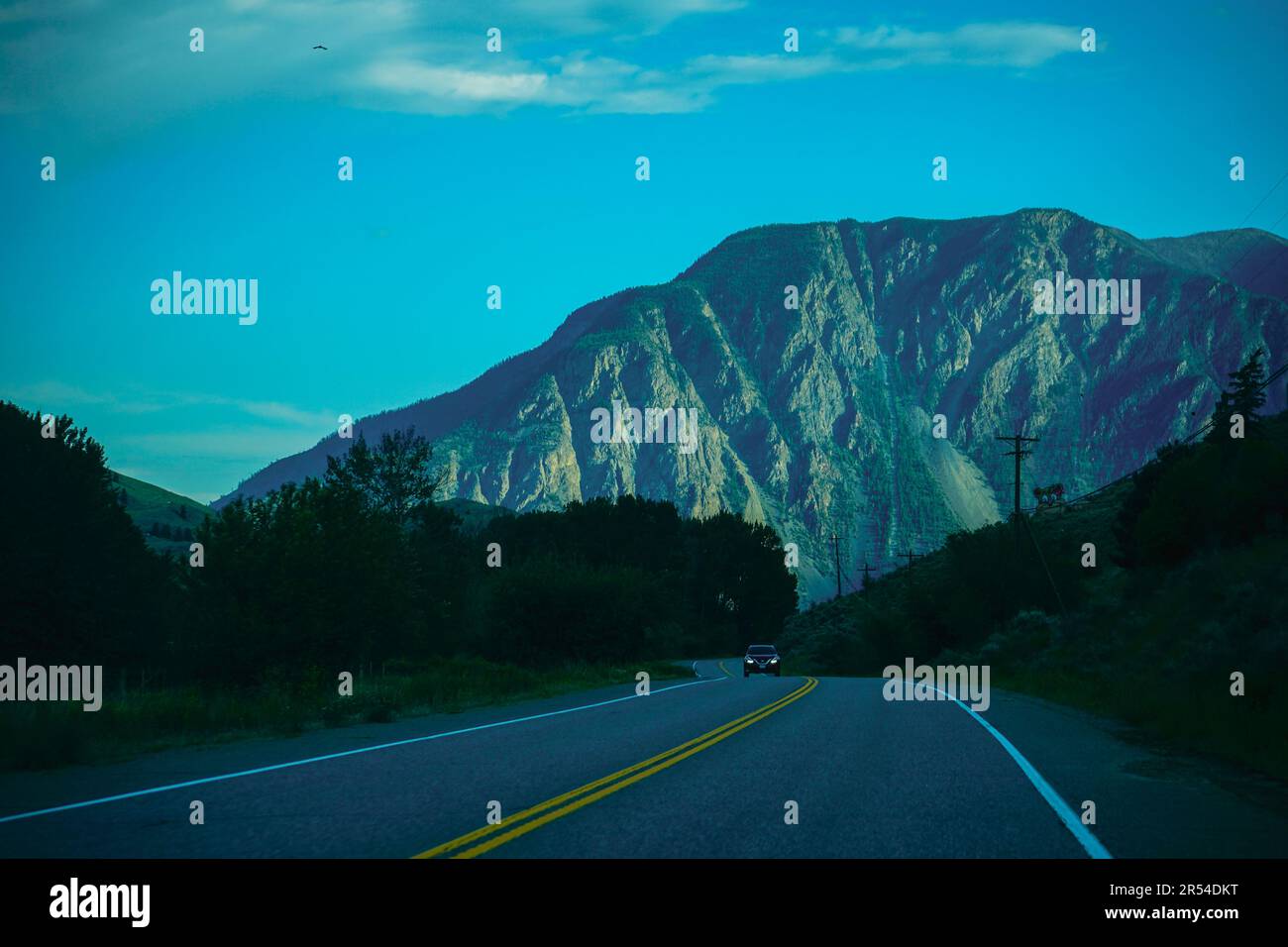 Driving on mountain road beautiful hi-res stock photography and images ...