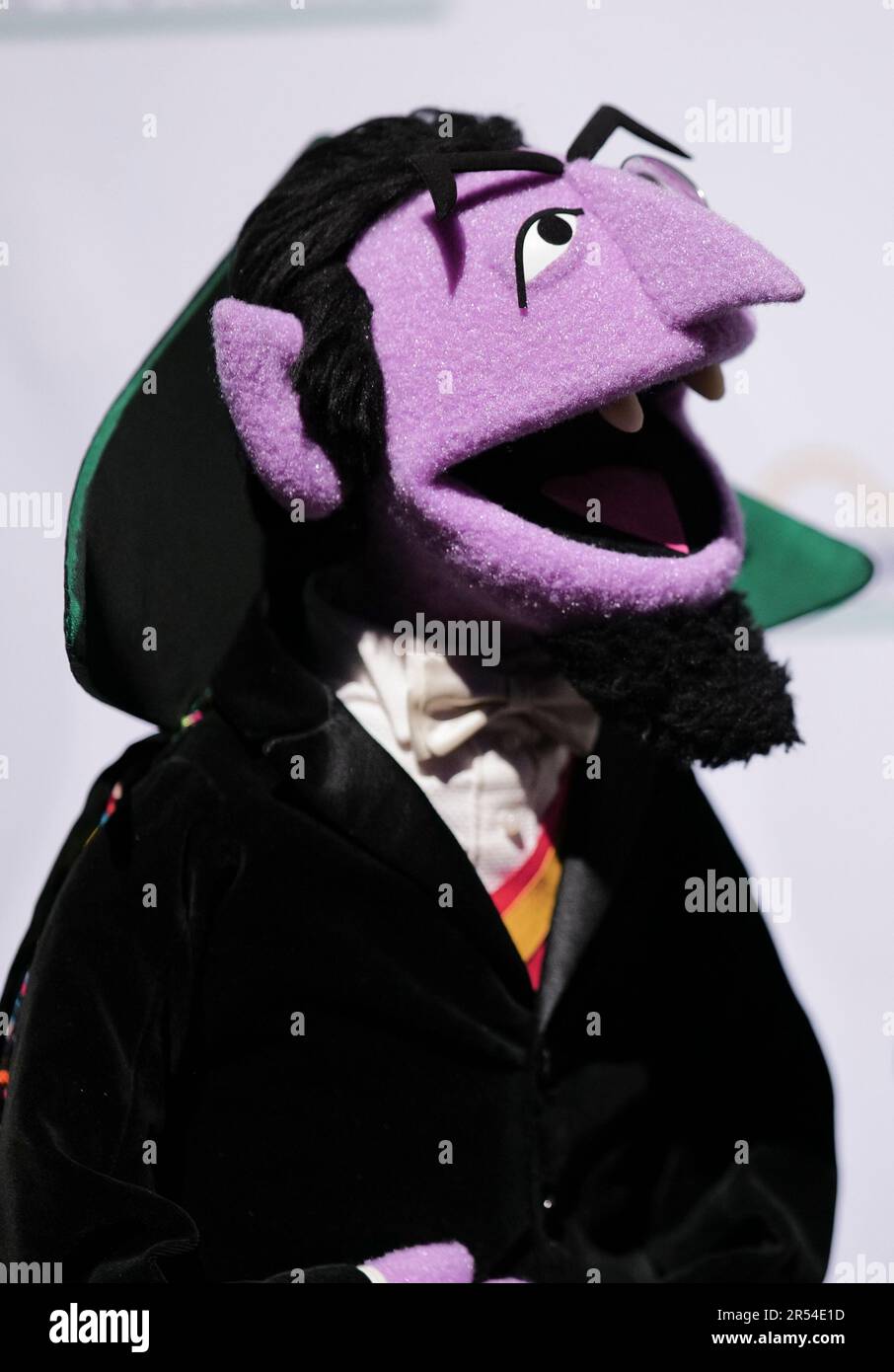 Sesame Street muppet Count von Count attends Sesame Workshop's annual ...