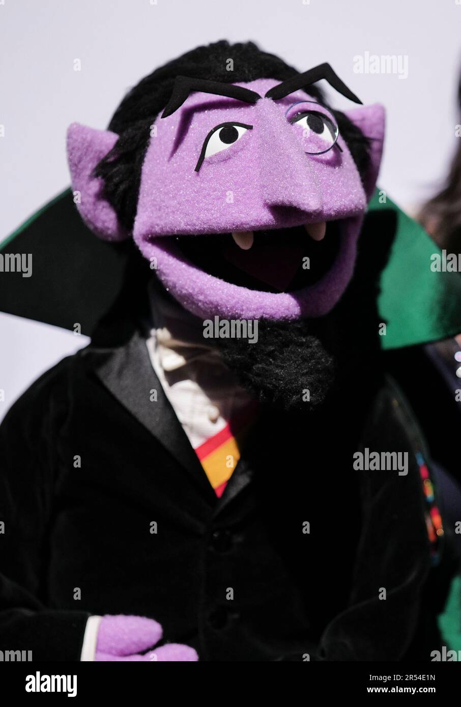 Sesame Street muppet Count von Count attends Sesame Workshop's annual ...