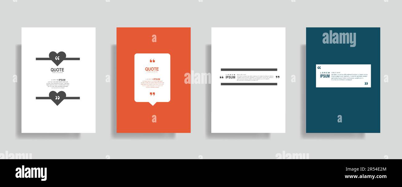 Quotes frame blank templates set, text in brackets, infographics banner ... Quotes frame blank templates set, text in brackets, infographics banner ...
